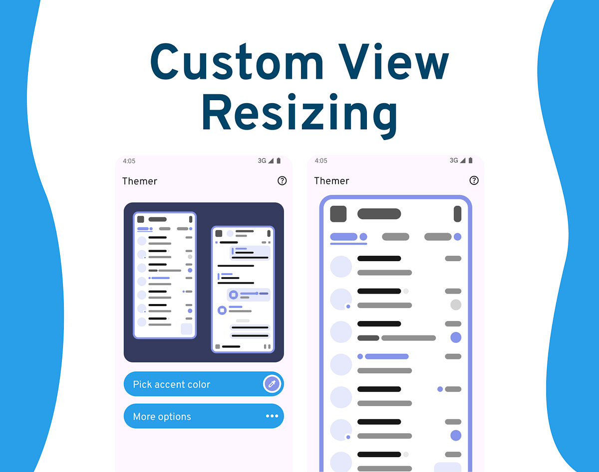 Resize Android custom view Gracefully by Roman Kuzmych | Medium