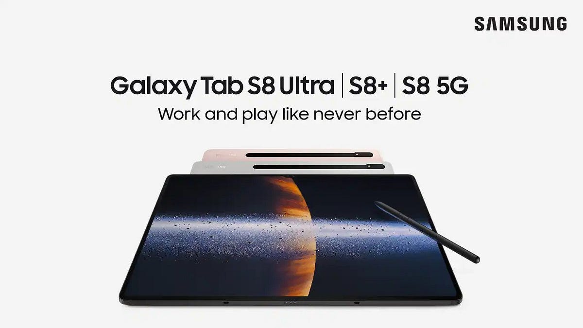 The Samsung Galaxy Tab S8 series launched in India, price starts from Rs 58,999 | by Tanya ...