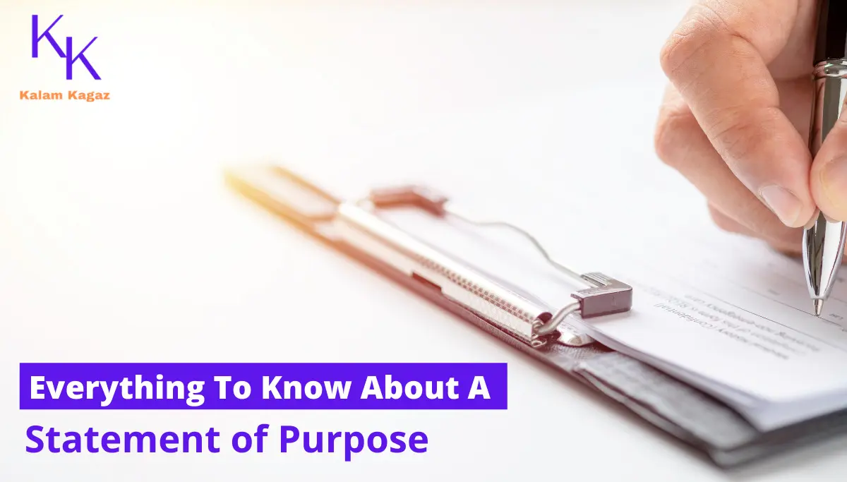 Everything To Know About A Statement Of Purpose (SOP) | by KalamKagaz ...