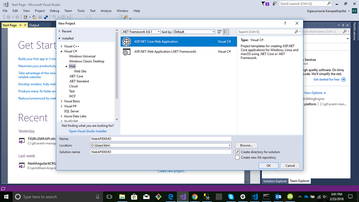 Web API with Visual Studio part-1 | by Kajasumanie Kanapathipillai | Medium