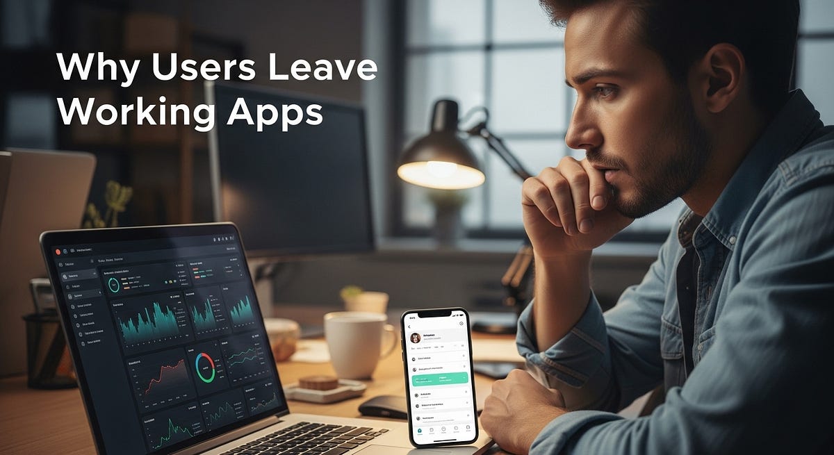 Why Your App Works but Users Still Leave | by Ayaan haider | Jan, 2026 ...