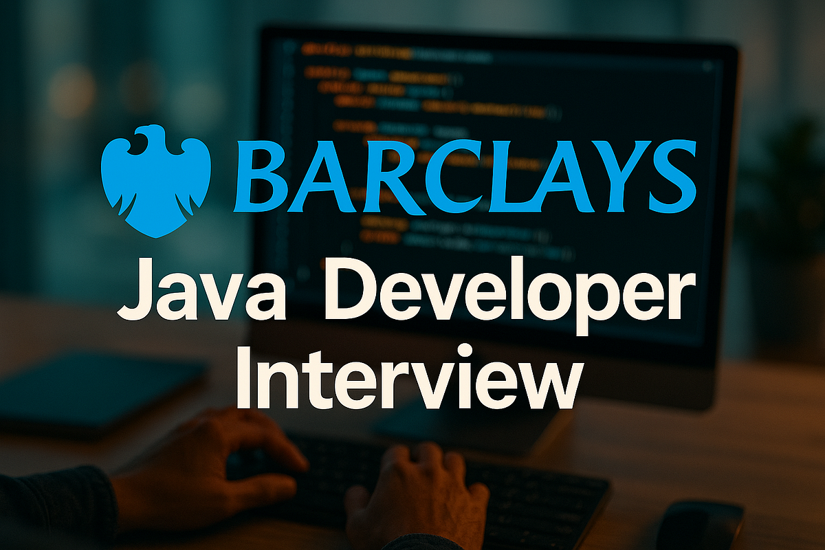 Cracking the Barclays Java Developer Interview: A Step-by-Step Journey You Need to Know | by ...