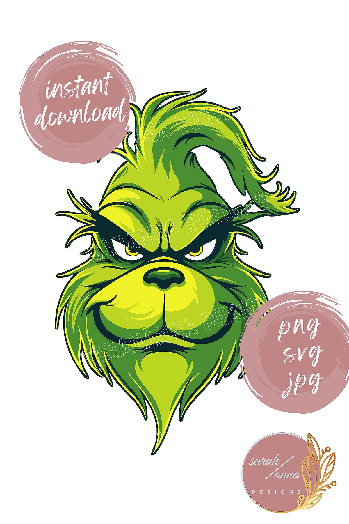 Grinch Svg Png Jpg, Grinch Svg, Christmas To-Do List, Merry Grinchmas ...