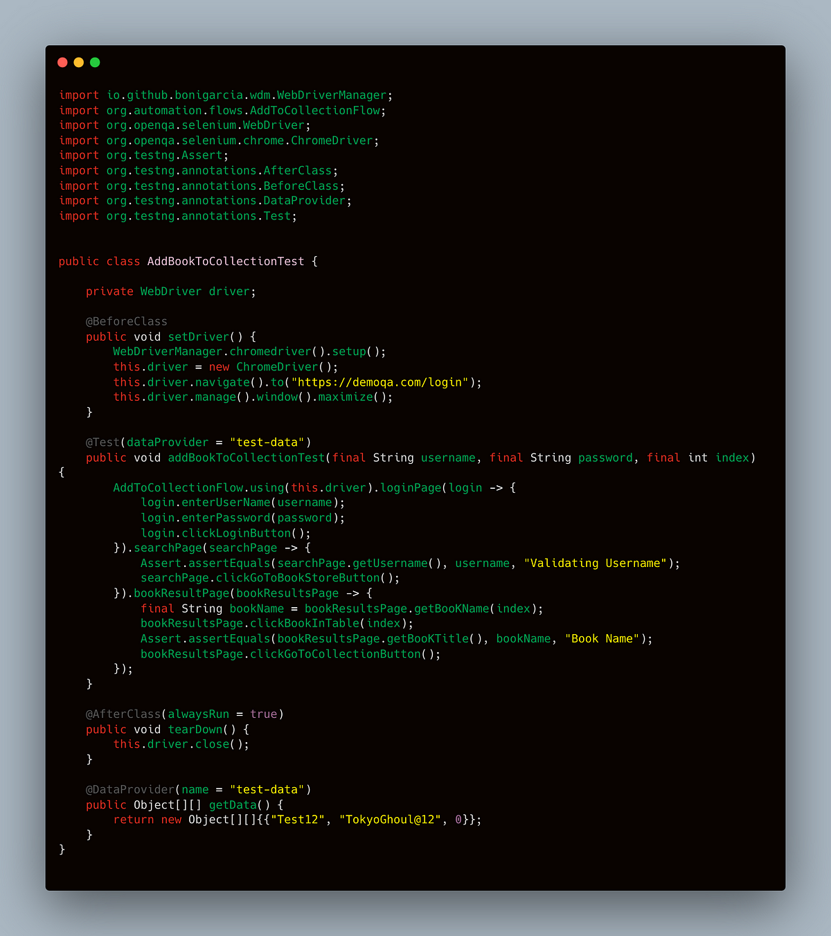Design Business Workflows In Fluent Style Using Selenium Webdriver By Mohd Jeeshan Medium 0525