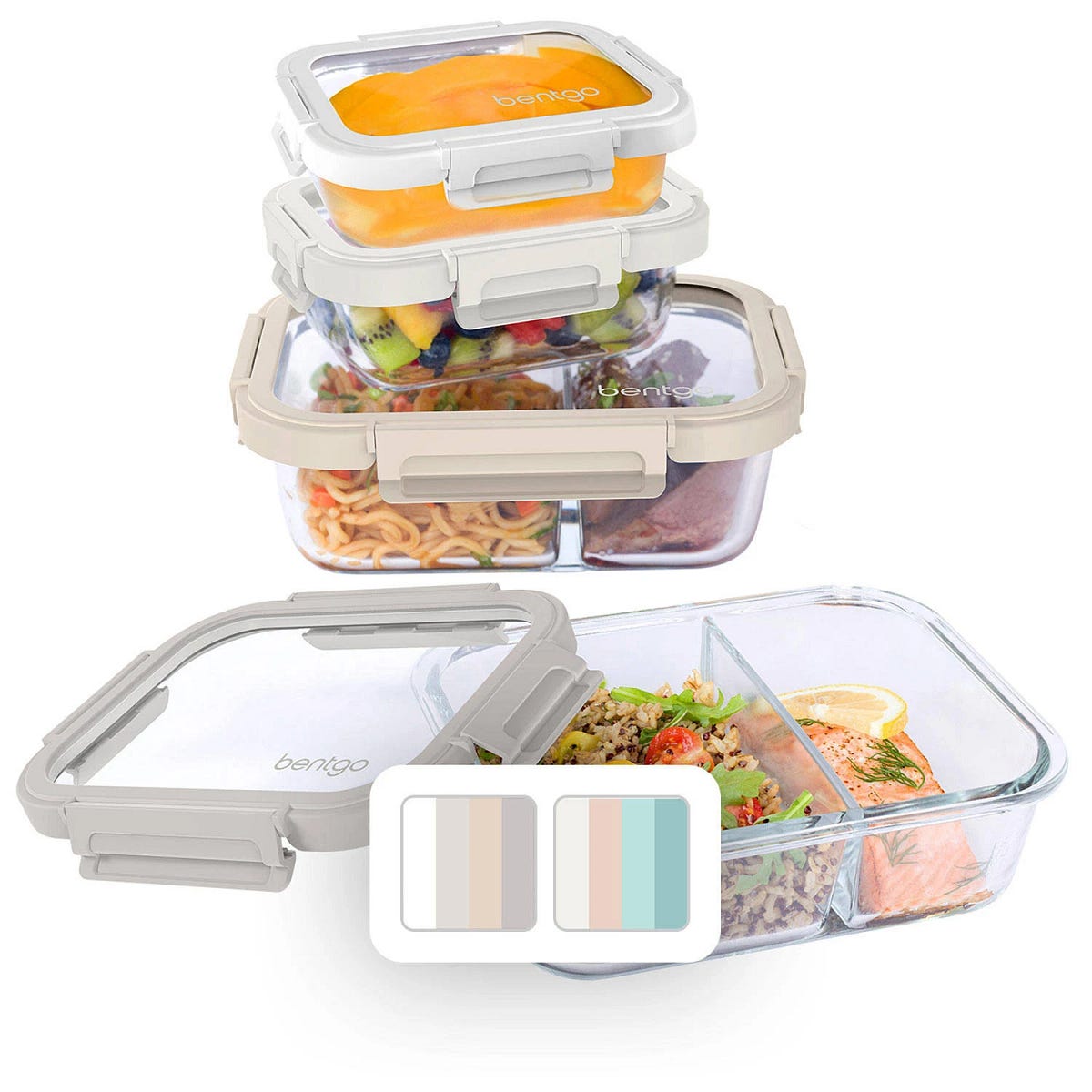glass lunch containers. If you're tired of using plastic lunch… | by ...