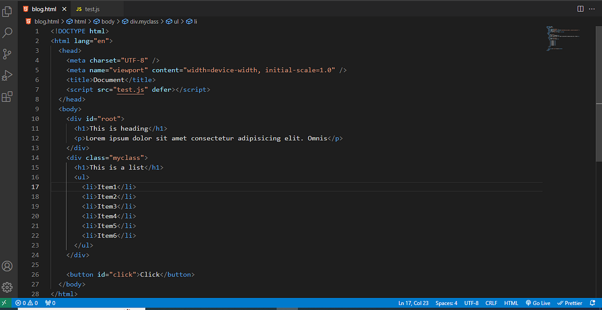 DOM. Document Object Module in JavaScript… | by Yash | Medium