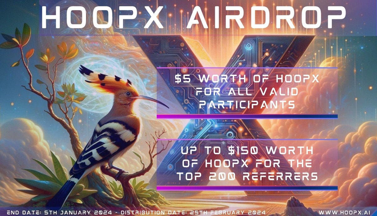 HOOPX & CryptoGatez airdrop event | by Crypto Gatez | Medium