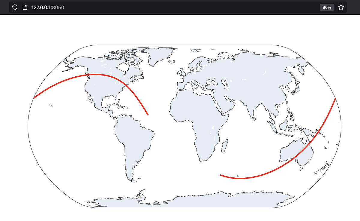 How to Make a Live Map of the ISS’s Location with Python and Plotly Dash | by Proto ...