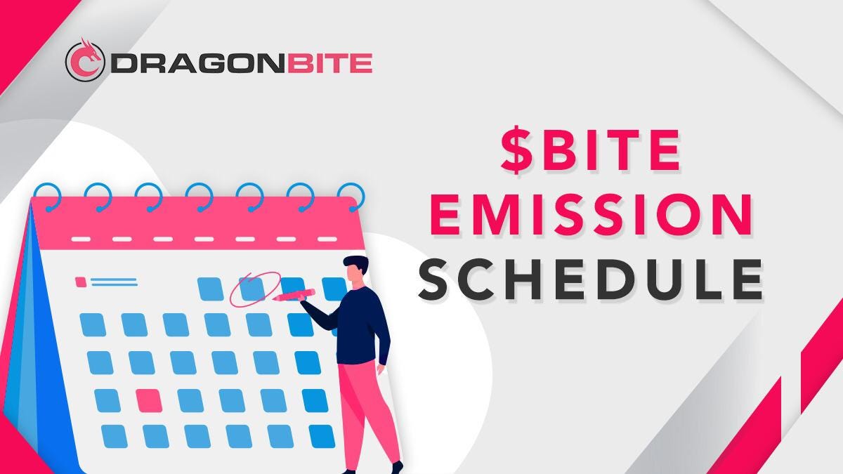 DragonBite Tokenomics and Emission Schedule | by DragonBite | Medium