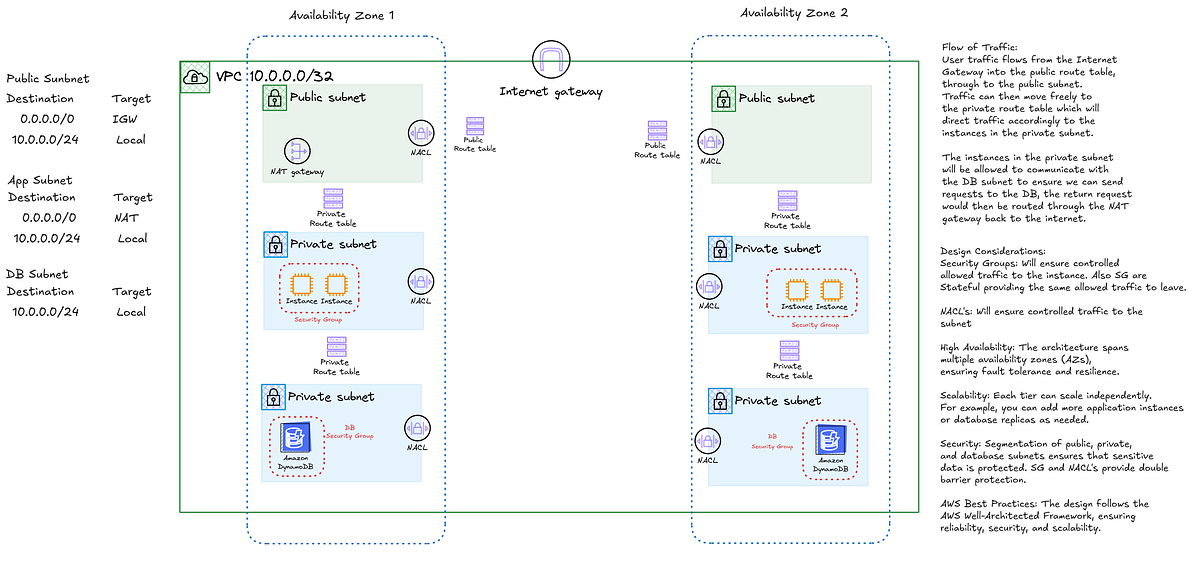 ☁️Cloud Engineer Academy | Week 5: Optimizing VPC Architecture: Enhancements for Security ...