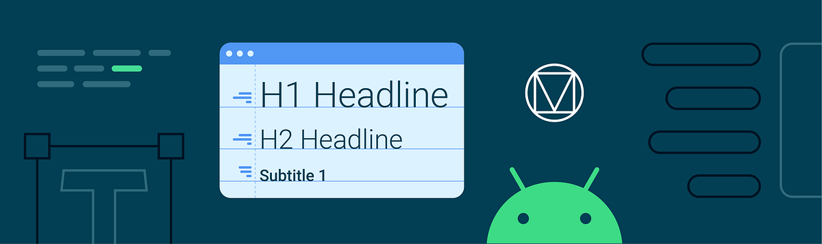 Material Theming with MDC: Type. Type theming on Android using the MDC ...