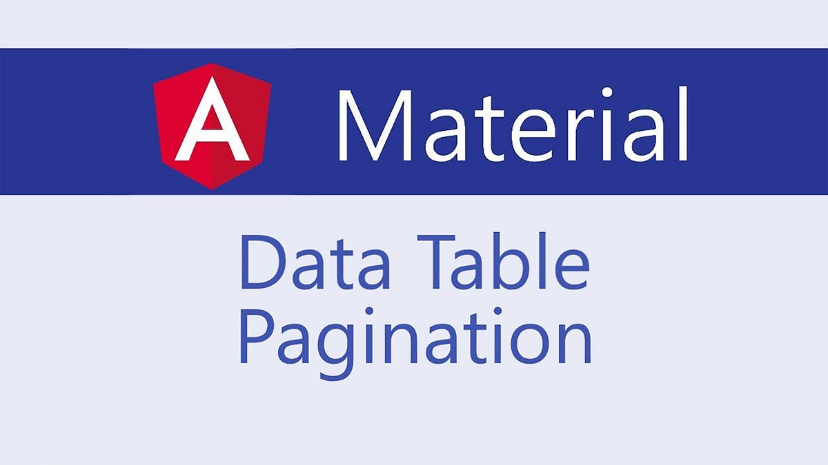 Data Table Pagination using Angular Material | by Utkarsh Chakravarty ... Data Table Pagination using Angular Material | by Utkarsh Chakravarty ...