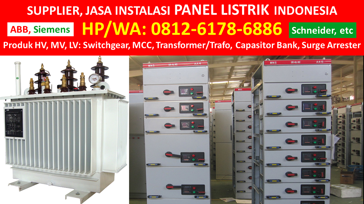 HP/WA: 0812–6178–6886 (Tsel), Distributor Box Panel Listrik Lengkap ...