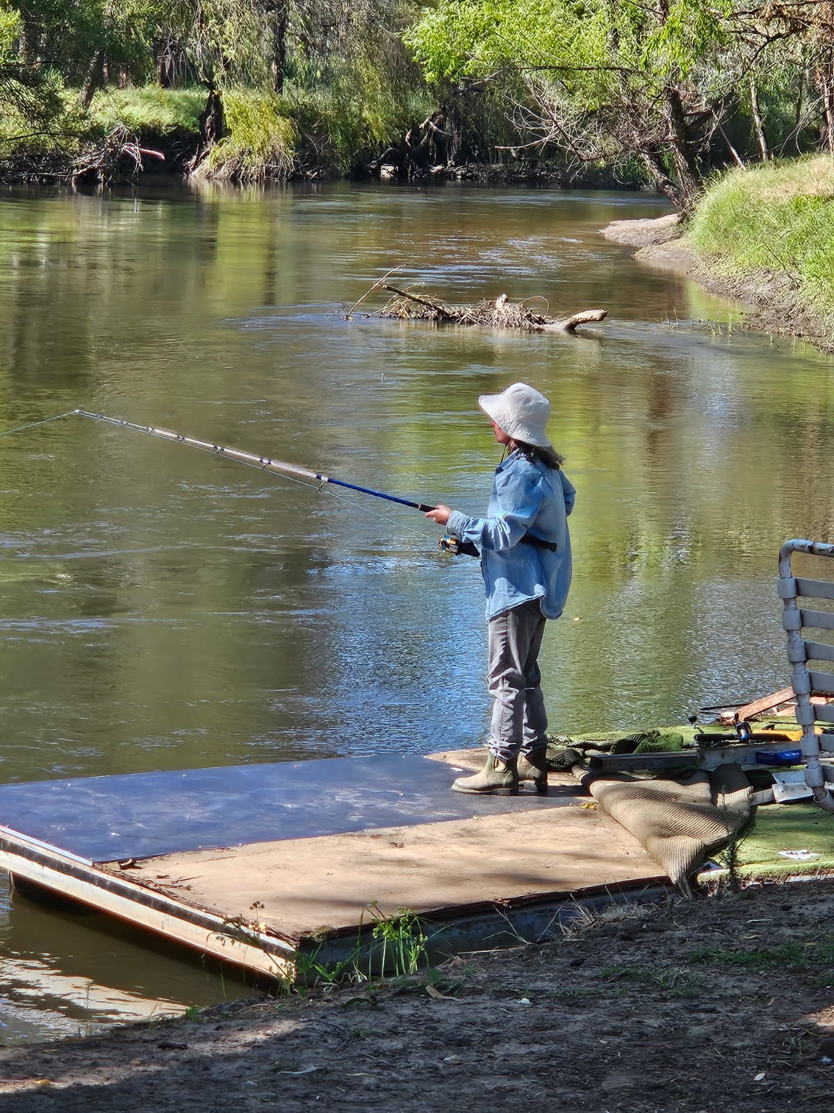 Boxing Day Morning ~ Australia. Fishing on the Kiewa River | by ...