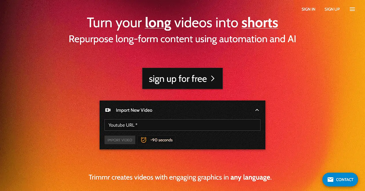 Conquer Short-Form Video with Trimmr AI: The AI-Powered Editing Secret Weapon | by Theinfohub ...