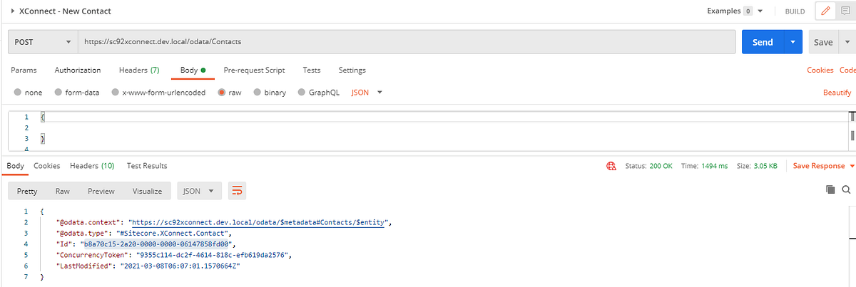 Sitecore XDB — Postman Examples. Recently I had to a client demo where I… | by Thomas Tyack | Medium