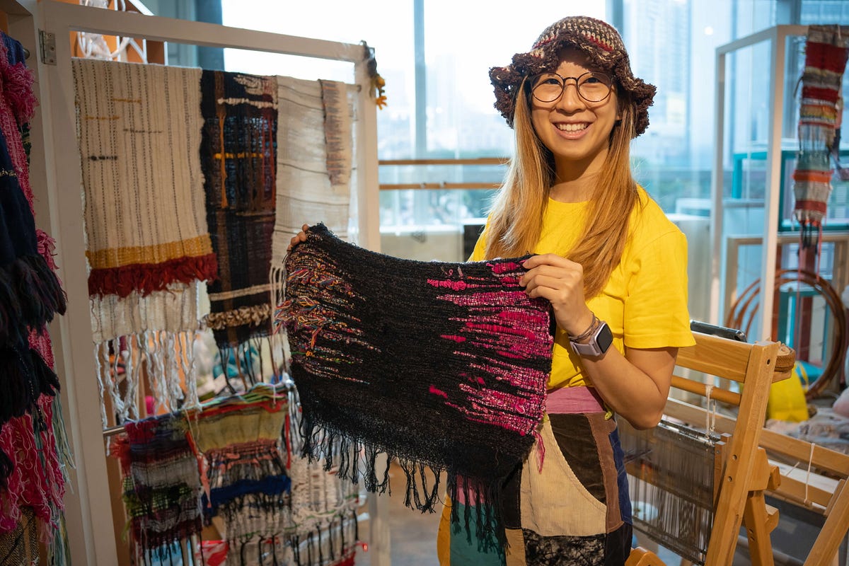 On Saori Weaving with library@orchard’s Resident, Natalia Tan | by ...