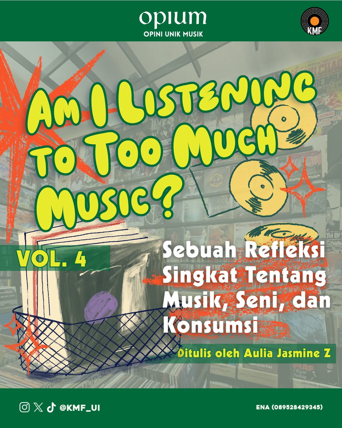 Am I Listening to Too Much Music? Sebuah Refleksi Singkat Tentang Musik ...