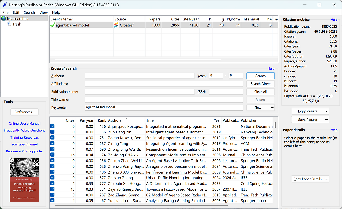 Installing Publish or Perish on Windows 11 Home | by Sparisoma Viridi ...