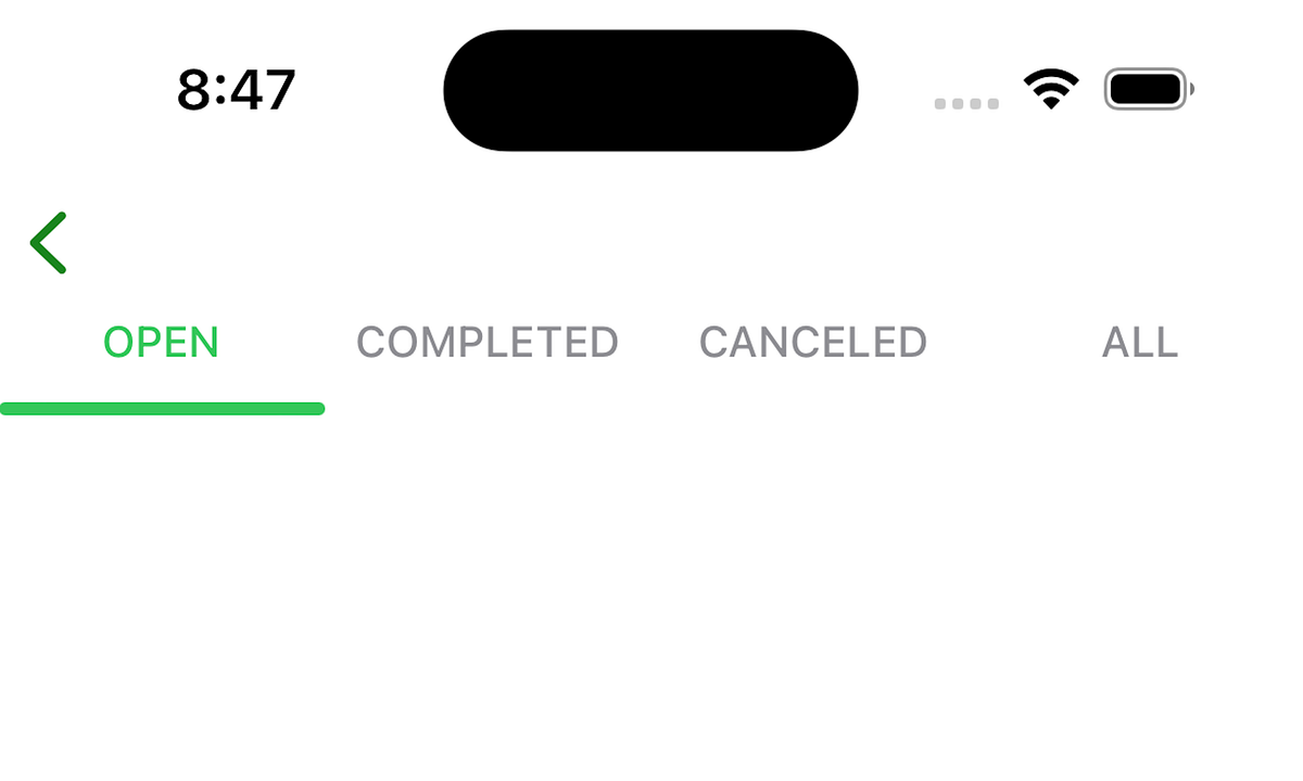 Tab Bar style animated underscore Segmented Control in SwiftUI | by Lukas Seltsam | Medium