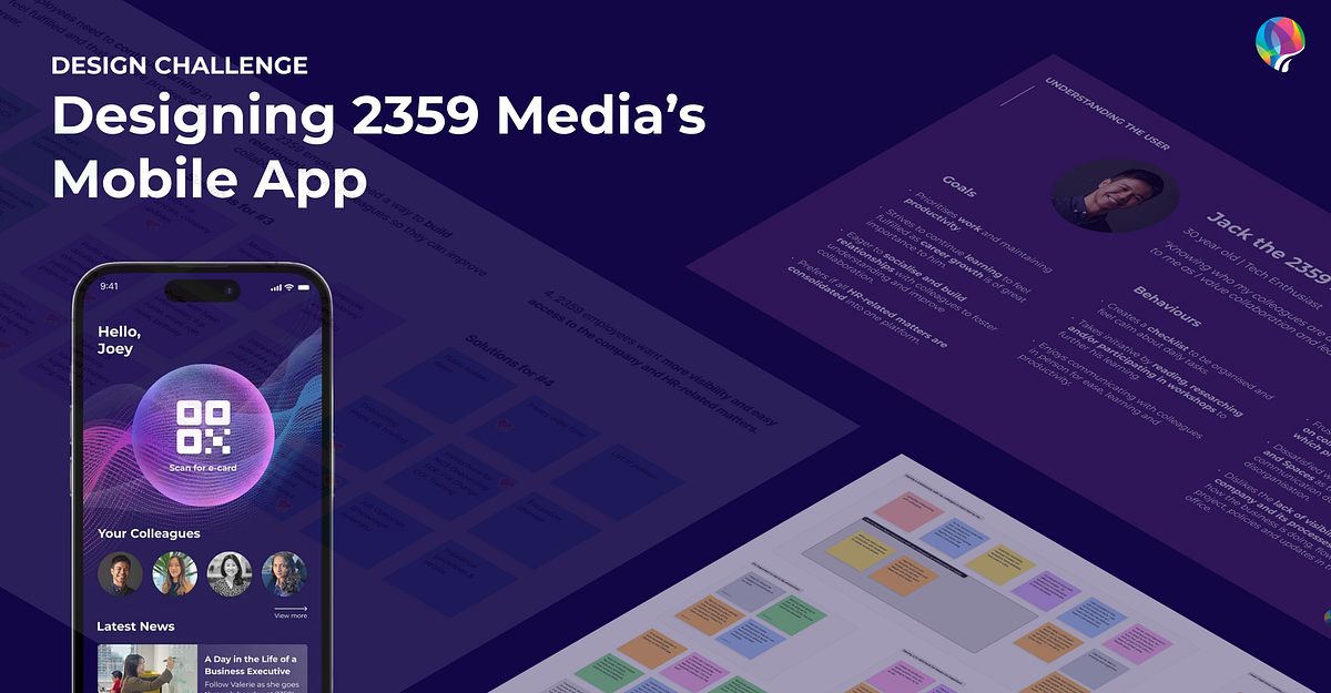 UX Design Challenge: Designing 2359 Media’s Mobile App | by Martina Lo ...