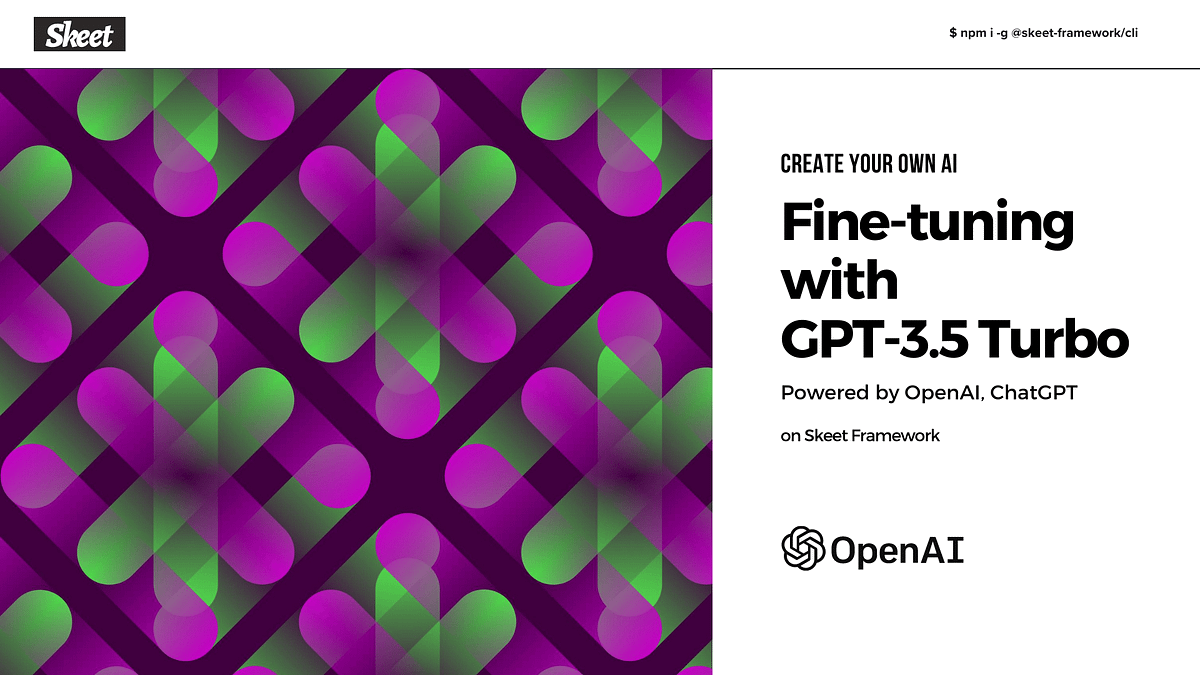 Open-Source “Skeet” Enables Easy Customization of Generative AIs like ChatGPT, Vertex AI, and ...