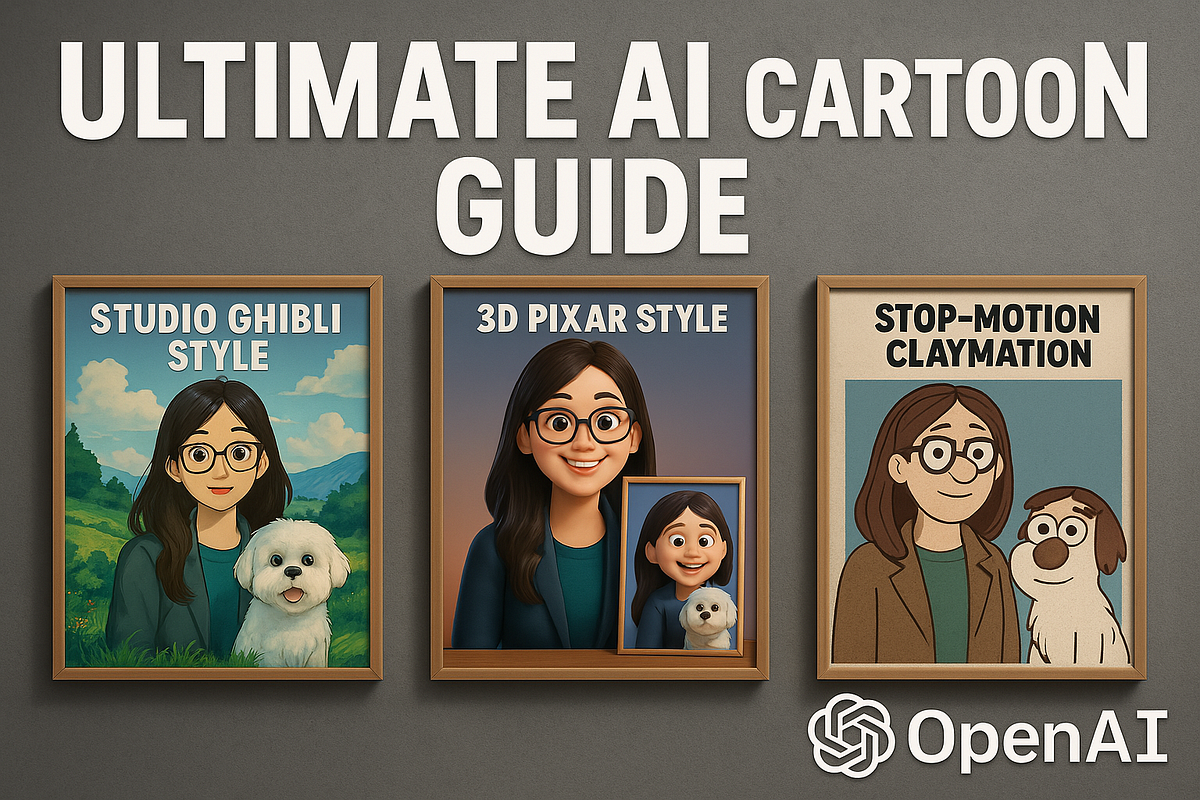 AI Cartoon Ultimate Guide (ChatGPT 4o) | by Andrew Best | Artificial Intelligence in Plain English