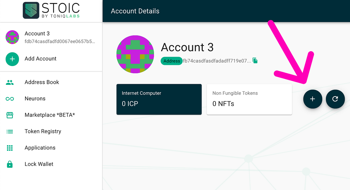 Manually Adding NFTs to Your Stoic Wallet | by Jorgen Builder | Saga ...