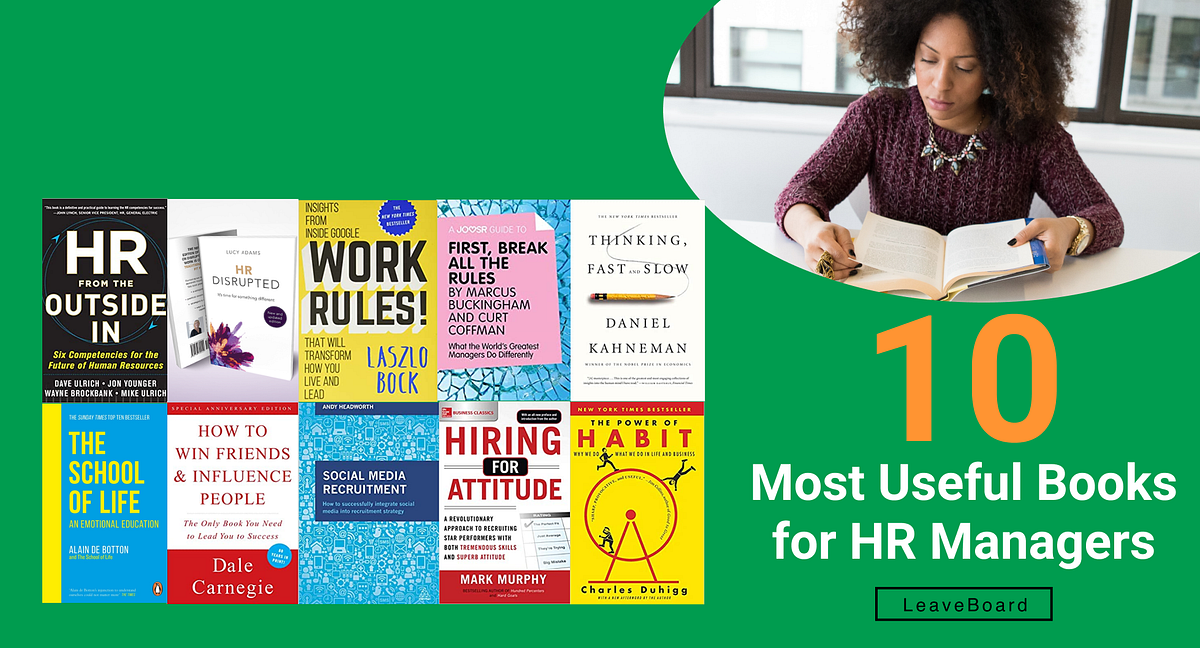 10 Most Useful Books for HR Managers | by LeaveBoard | LeaveBoard ...