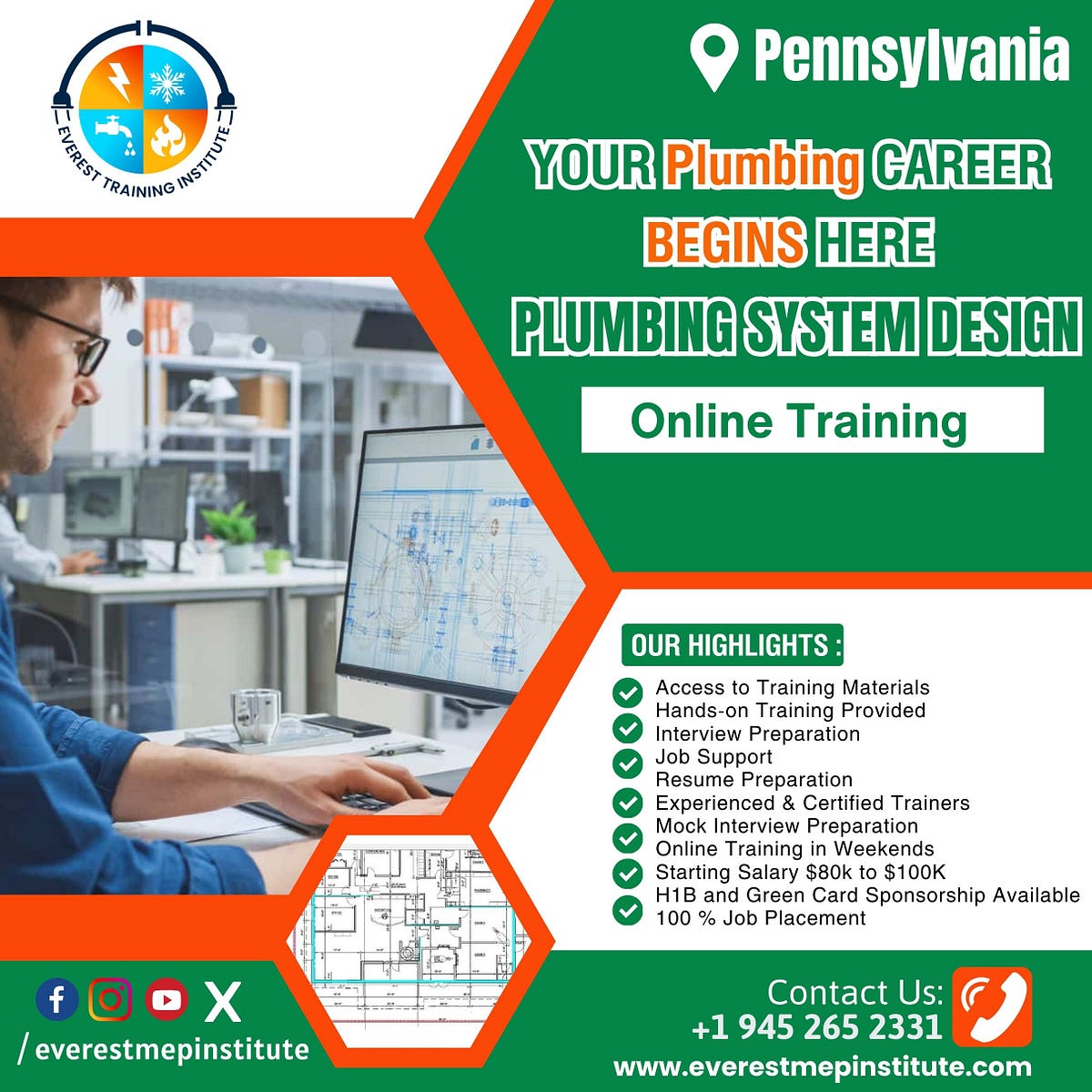 Plumbing System Design for Buildings Online Training Course in ...