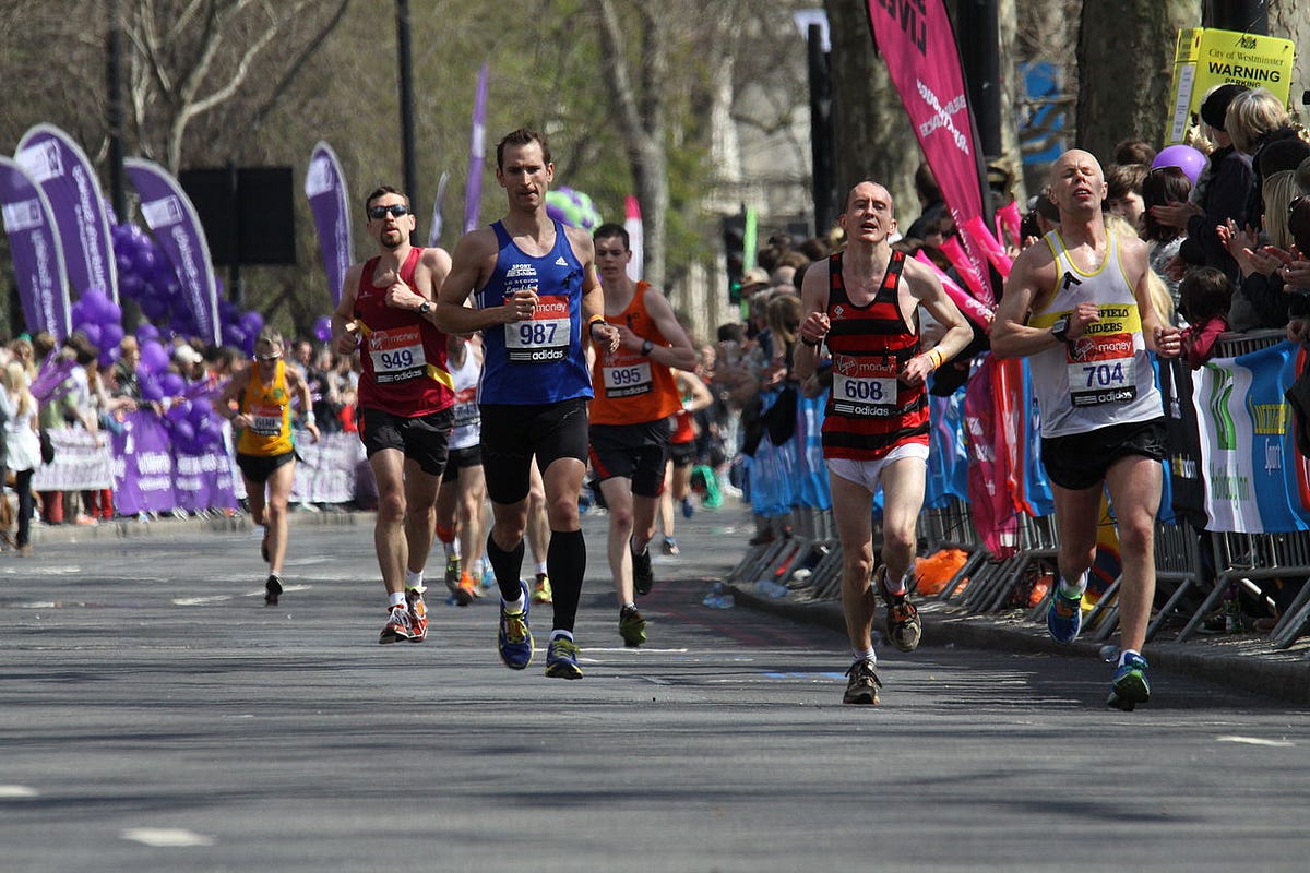 Perfect Pacing at the London Marathon | by barrysmyth | Running with ...