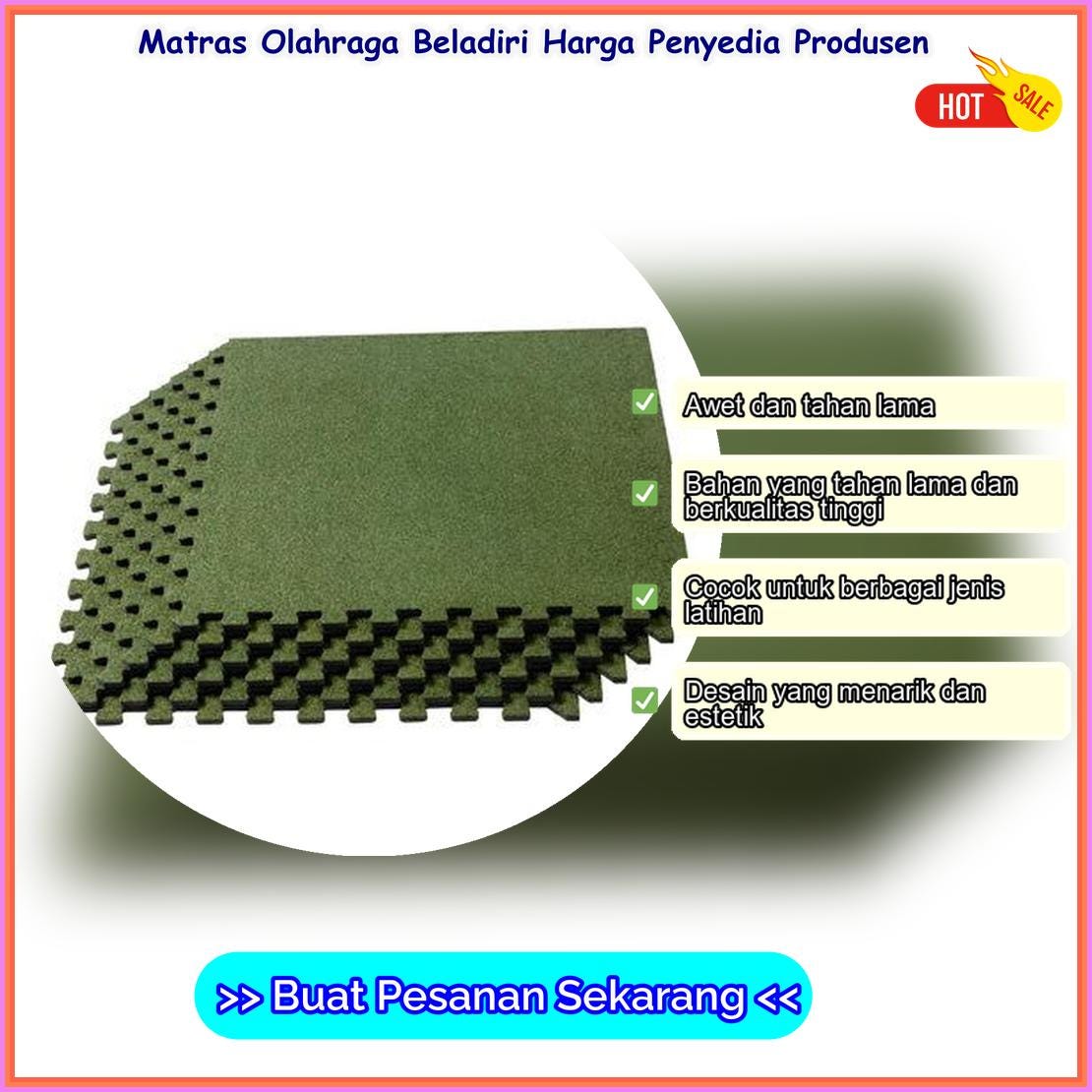 Matras Olahraga Beladiri Harga Penyedia Produsen - Alat Lompat Tinggi ...