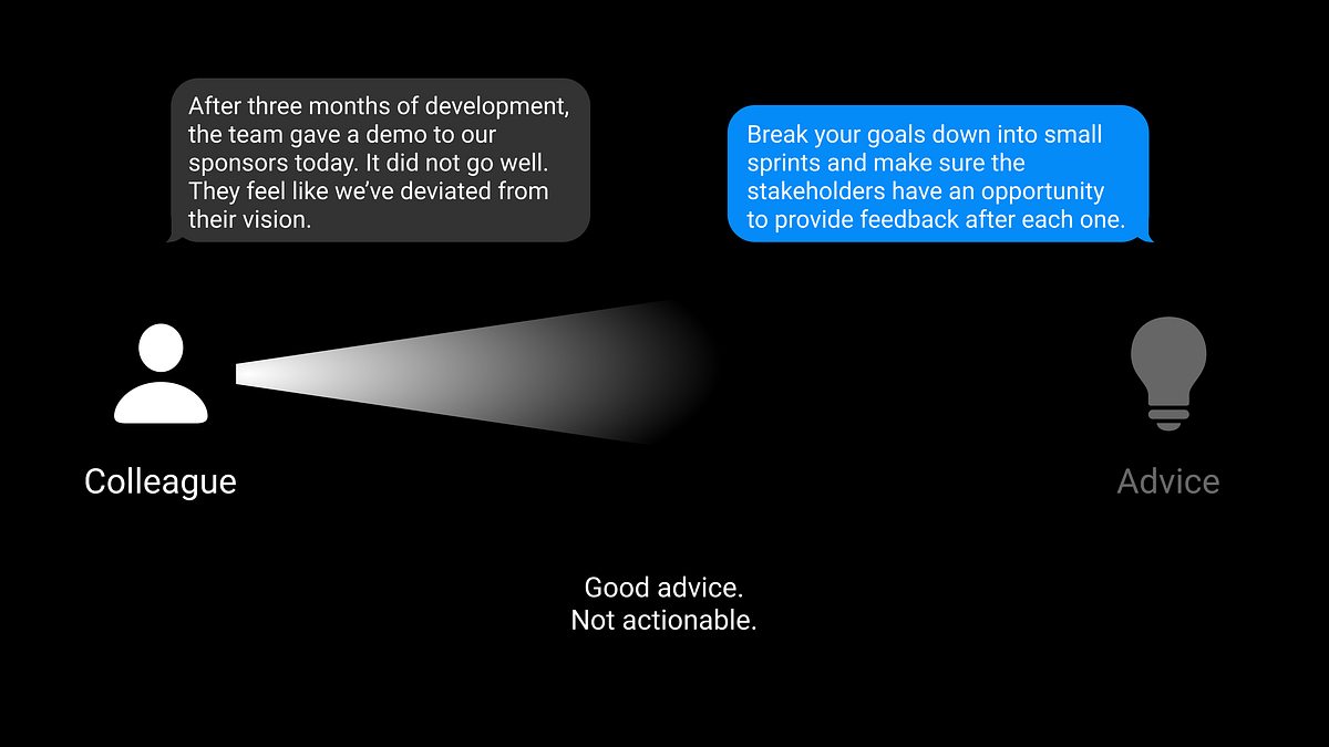 How to give professional advice your colleagues will actually use | by ...