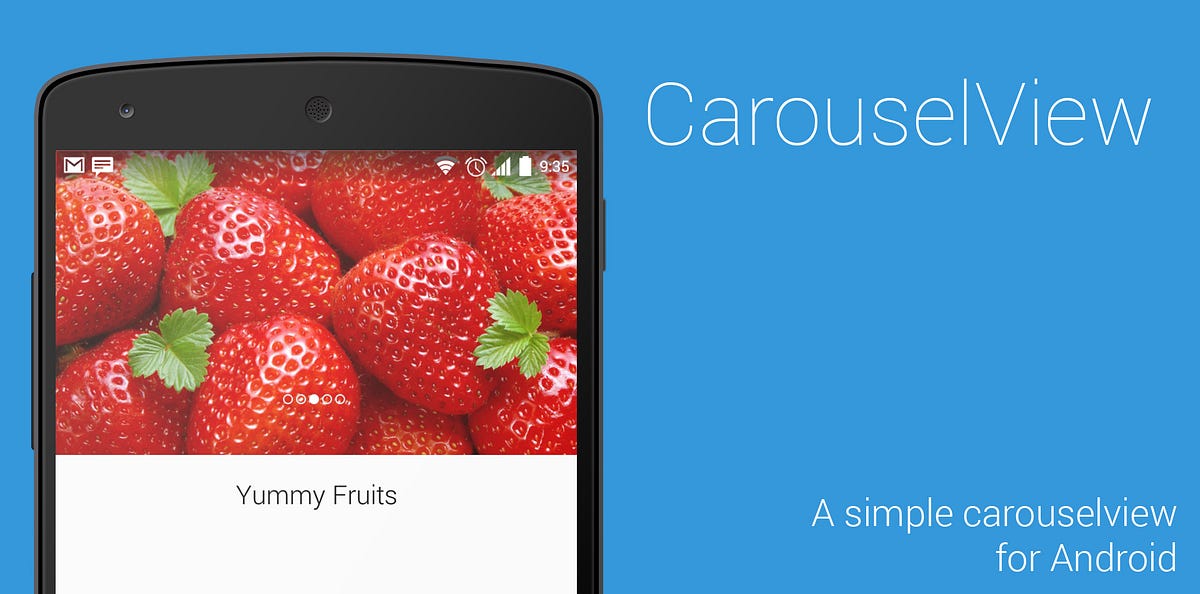 Create Carousel Easily in Android App with CarouselView | by Bagus Aji Santoso | Medium