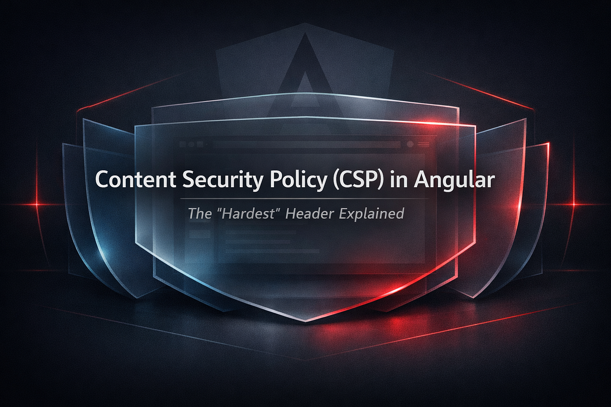 Content Security Policy (CSP) in Angular: The “Hardest” Header Explained | by CodePulse | Jan ...