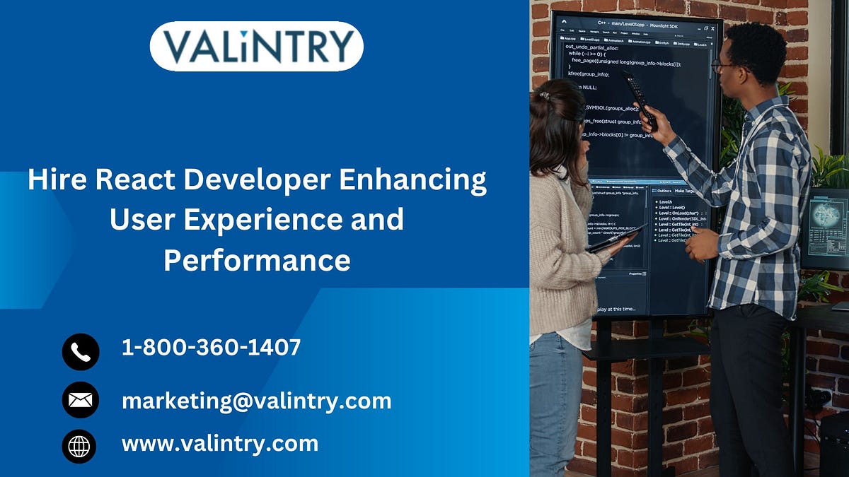 Hire React Developers Enhancing User Experience and Performance | by Thomasshelby | May, 2024 ...
