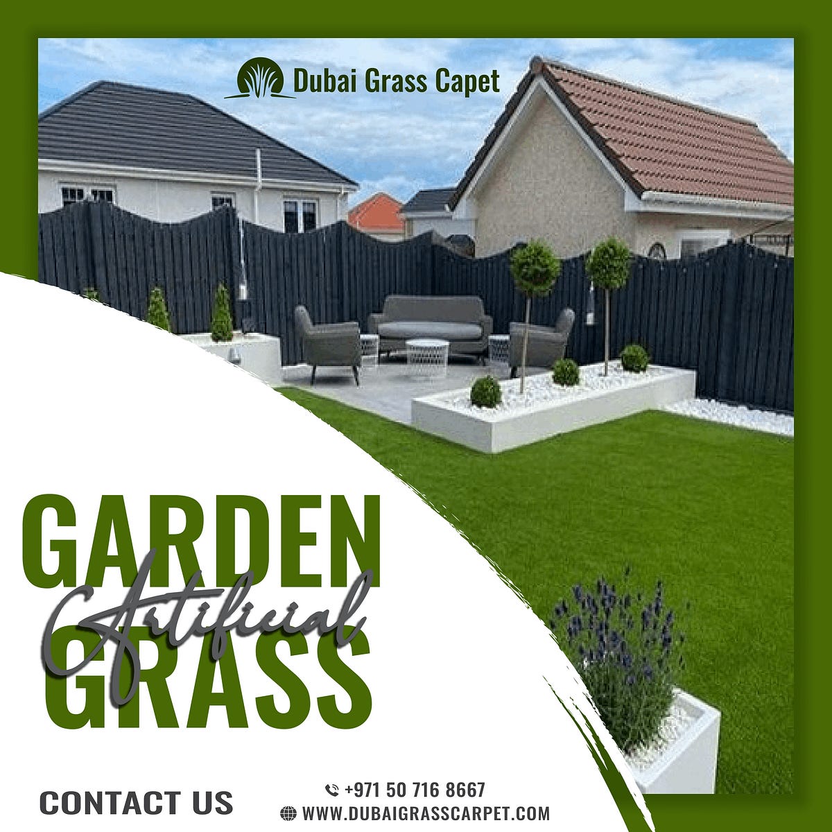 Transform Your Garden with Artificial Grass in Dubai - Dubai Grass ...