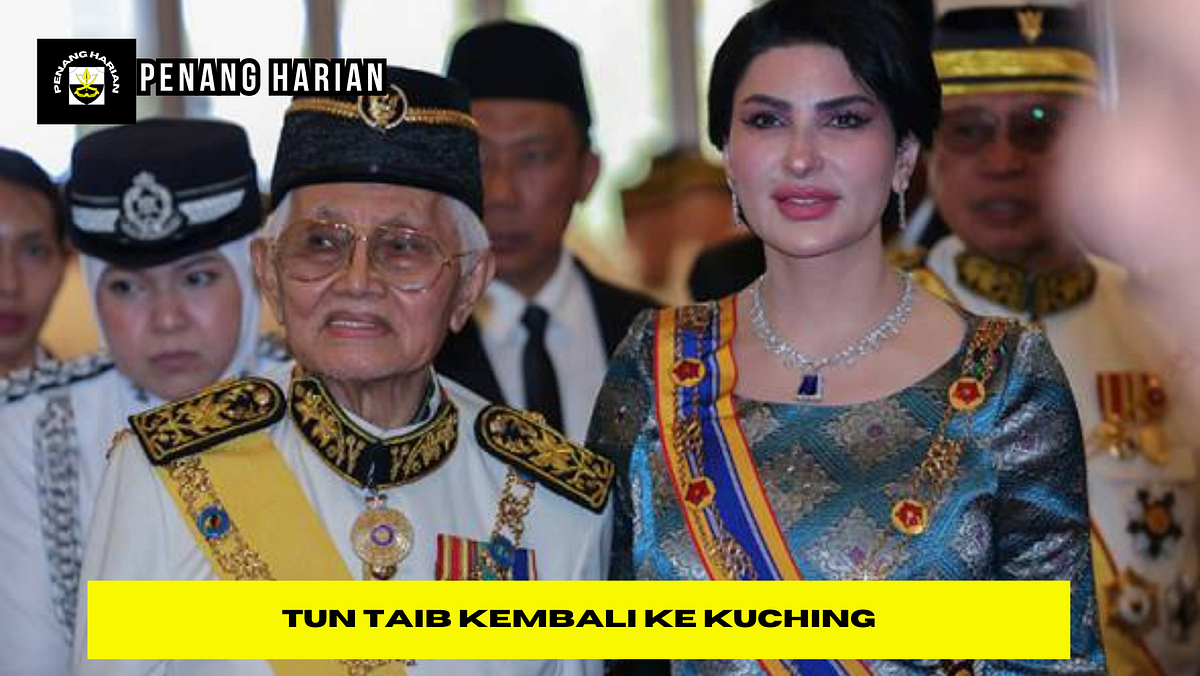 Tun Taib kembali ke Kuching - PAS Pulau Pinang - Medium