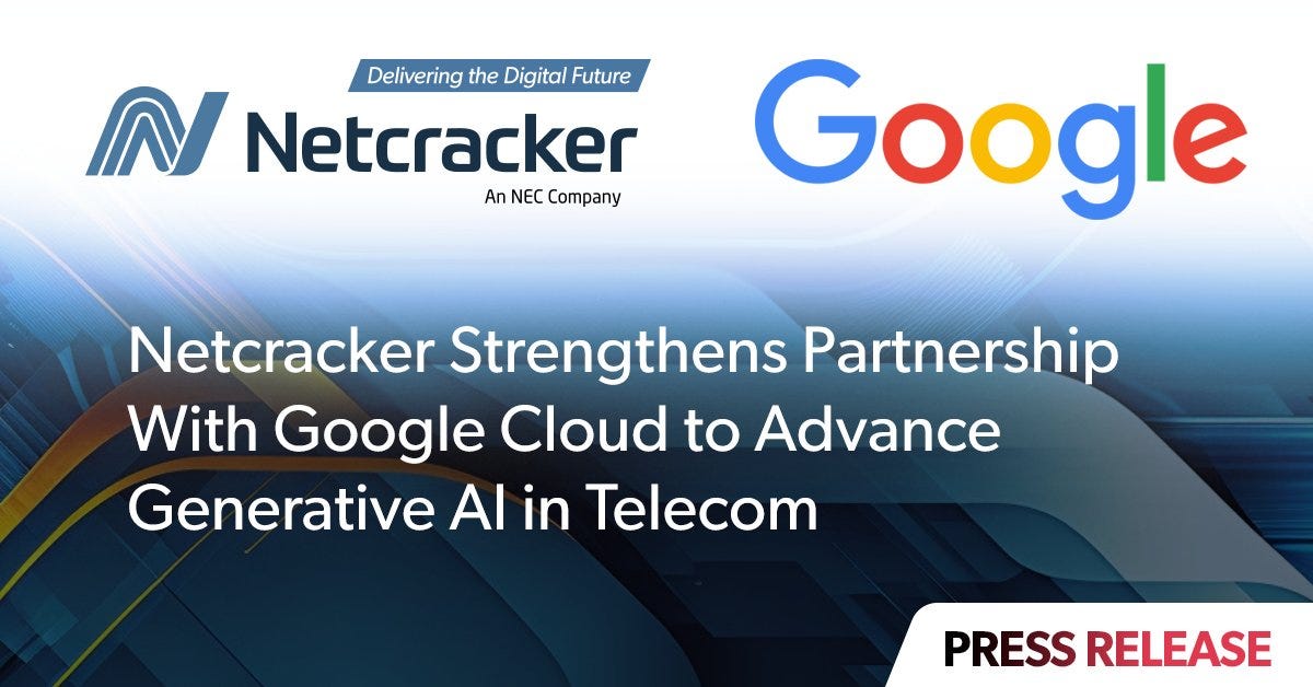 Netcracker Strengthens Partnership With Google Cloud to Advance ...