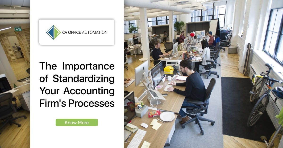 The Importance of Standardizing Your Accounting Firm’s Processes | by ...