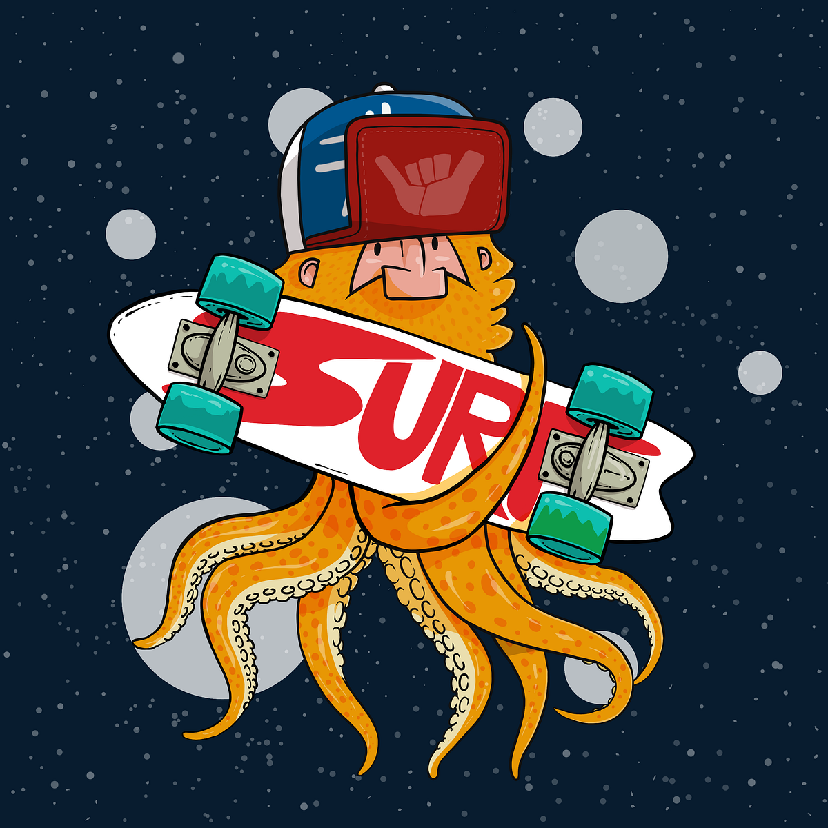 Space squid - iPuu Andor - Medium