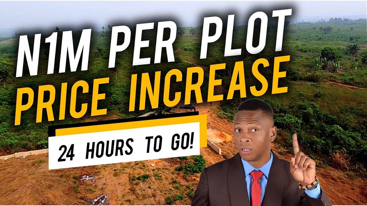 Hurry: EDEN CASTLE ESTATE PHASE 3 Price Increment | 24 HOURS TO GO | Ketu Epe, Lagos | by Dennis ...