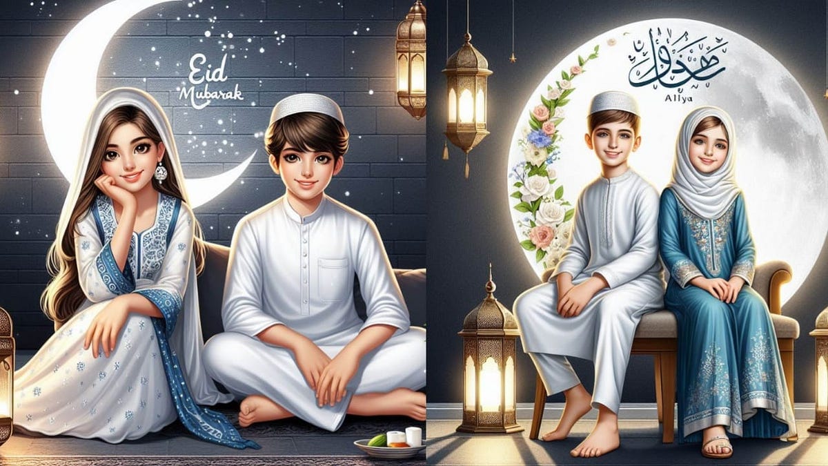 How to Create Eid Mubarak Name Images Using AI Bing Image Creator: A Step-by-Step Guide | by ...
