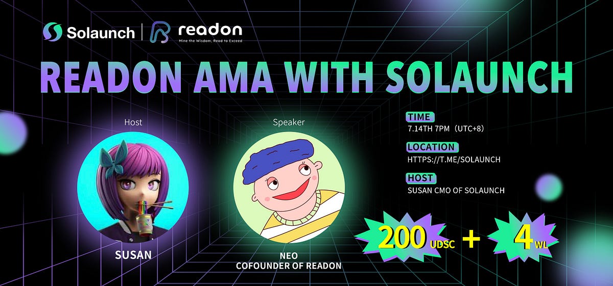 ReadOn AMA With Solaunch Recap. ReadOn is the First “Read-FI” Program ...