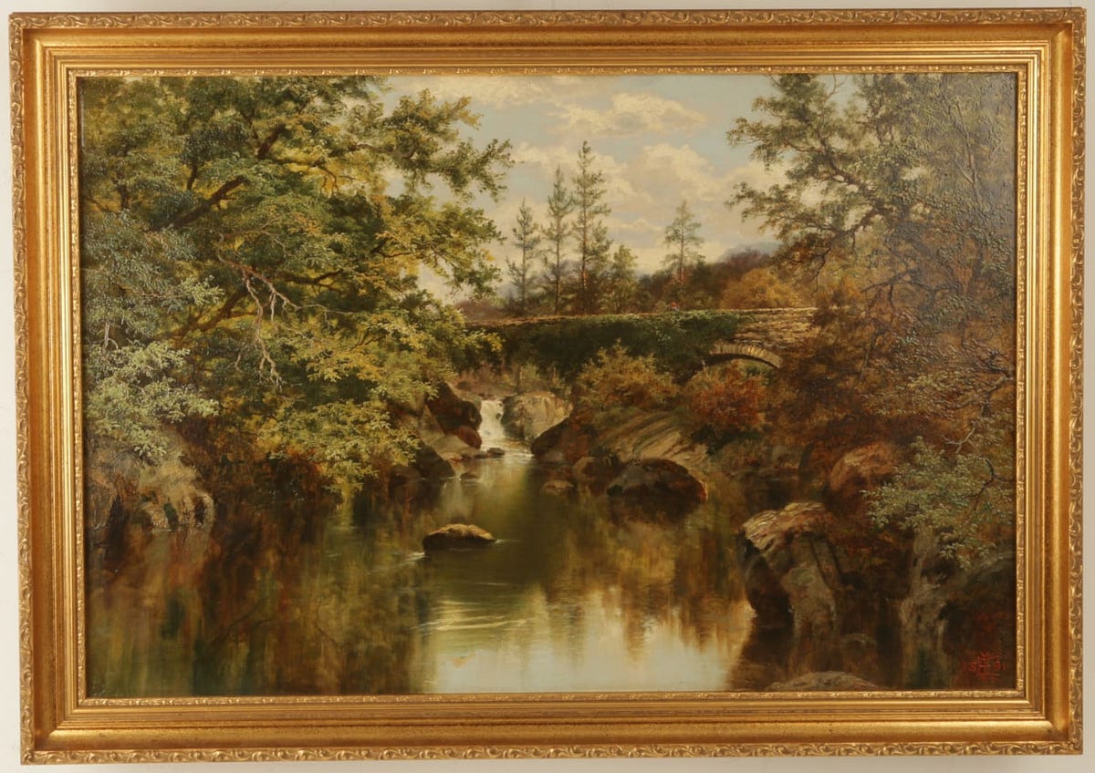 Edgar Longstaffe (British 1852–1933) | by Bedford Fine Art Gallery | Medium