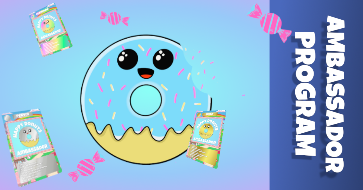 Introducing the Happy Donuts Ambassador Program: Become a Happy Donut ...