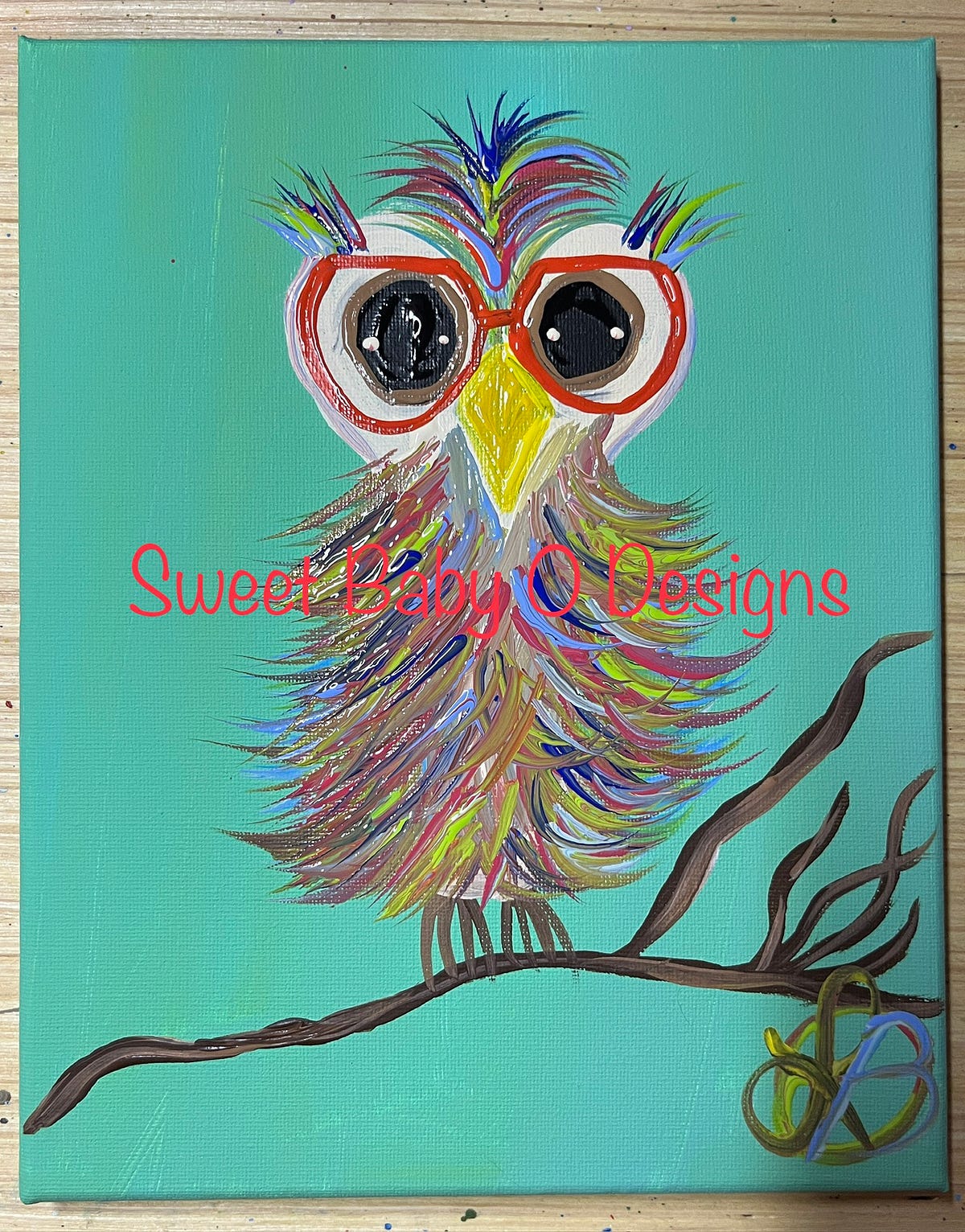 Whoot Whoot - Lynn Browder - Medium