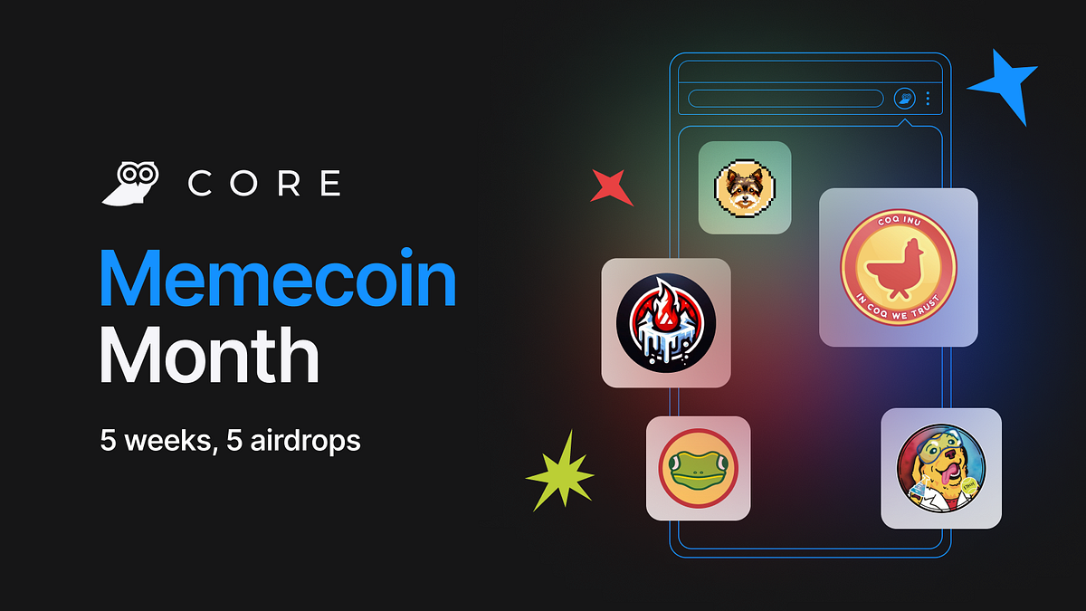 Core Memecoin Month on Avalanche: $25K Worth of Airdrops | by Core | Medium