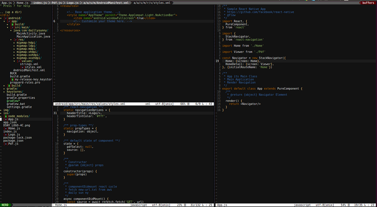 React-Native: Android Window Fullscreen | by R AdySurya A | Medium