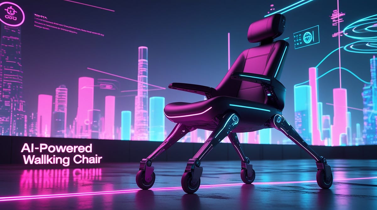 Toyota’s AI-Powered Walking Chair Represents a Strategic Shift in ...